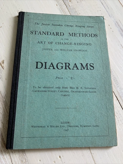 STANDARD METHODS IN Change (Bell) Ringing, Diagrams (1947) Snowdon ...
