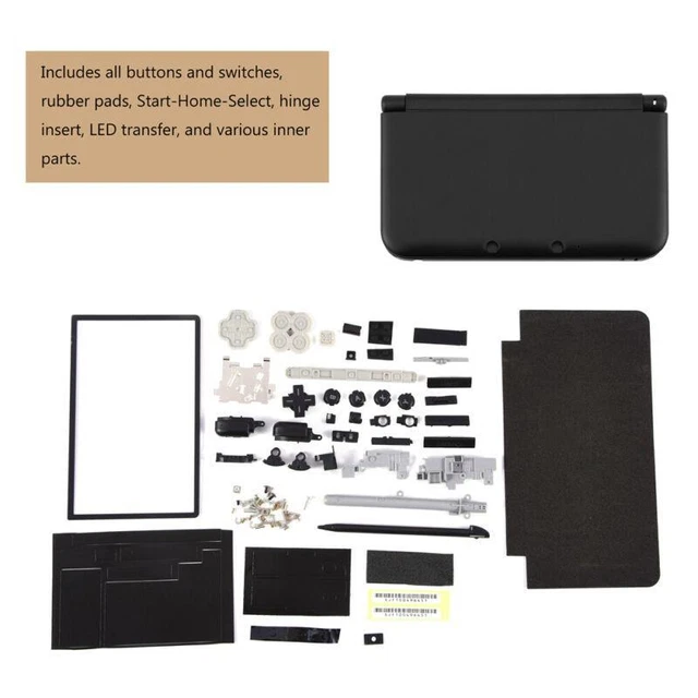 FOR 3DS XL Full Housing Case Repair Replacement Kit Shell Parts Set £27 ...