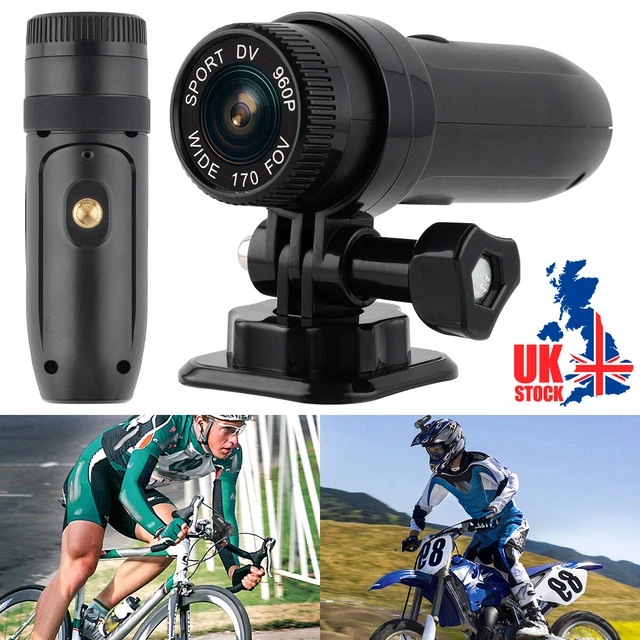 PRO MOTOR BIKE Camera Full HD 1080P DVR Min Motor Cycle Action Helmet ...