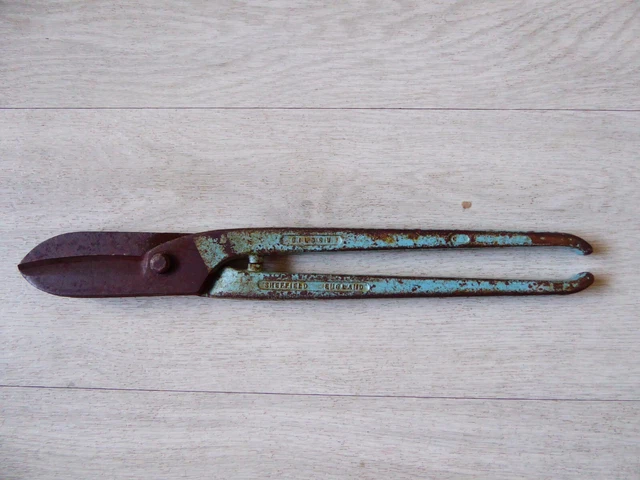 VINTAGE LARGE 14& Gilbow Tin Snips, Made In England £11.12 - PicClick UK