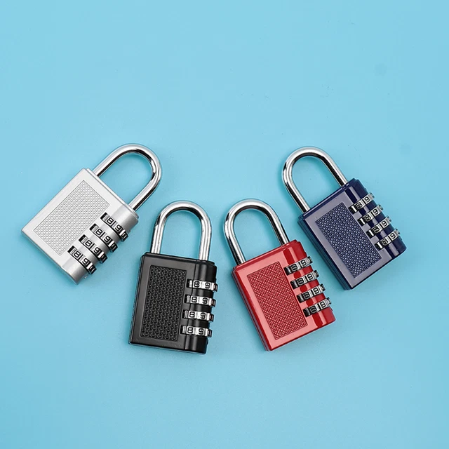 SECURITY LOCK 4 Digit Combination Anti-theft Combination Mechanical ...