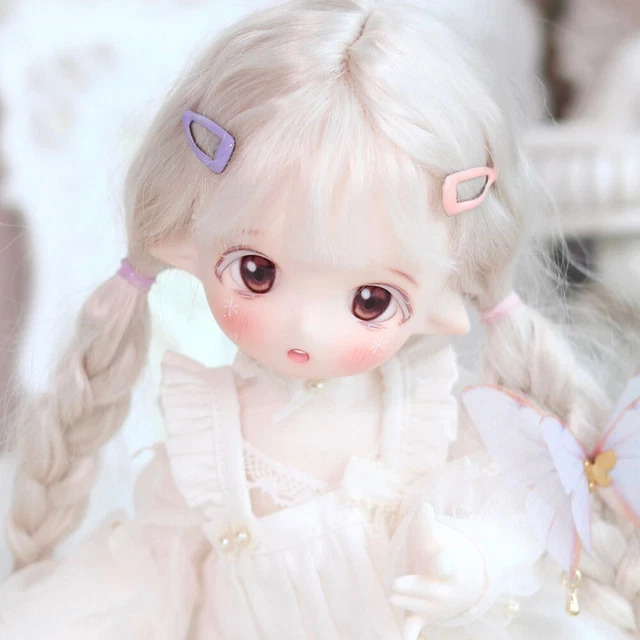 1/6 BJD DOLL Cute Girl Bare Resin SD Ball Jointed Body Dolls + Face ...