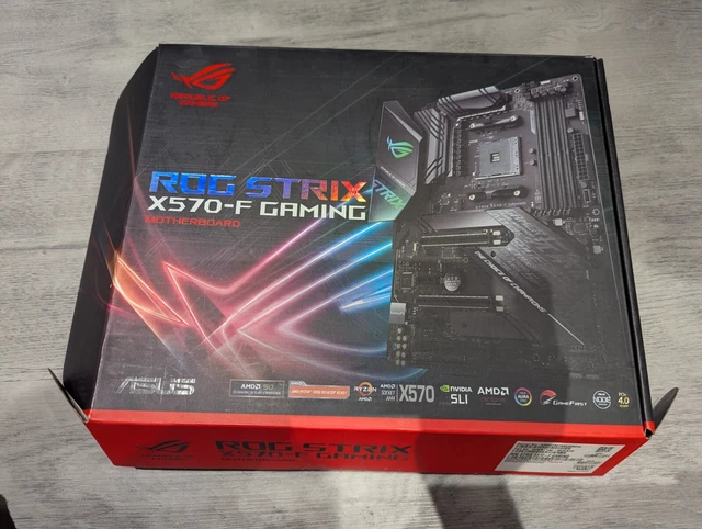 ASUS ROG STRIX X570-F Gaming, AM4, AMD Motherboard £150.00 - PicClick UK