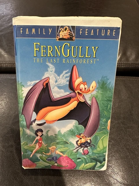 FERNGULLY, THE LAST RAINFOREST (VHS 1992) voci: Tim Curry, Cheech ...