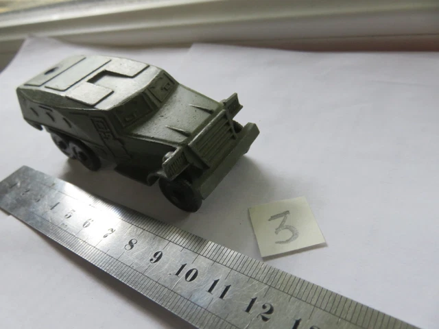 SOVIET RUSSIA CHILDREN'S toy military mini model Armored car of the Red ...