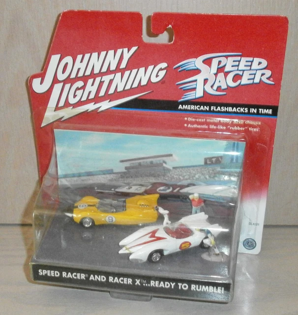 JOHNNY LIGHTNING SPEED Racer / Racer X Diorama ...ready to rumble - 1: ...