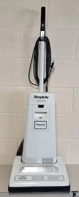 SIMPLICITY SENTRY III Upright Vacuum Cleaner Model # 5000B - Tested ...