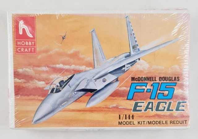 NEW - HOBBY Craft Mcdonnell Douglas F-15 Eagle 1/144 Model Kit Fighter ...