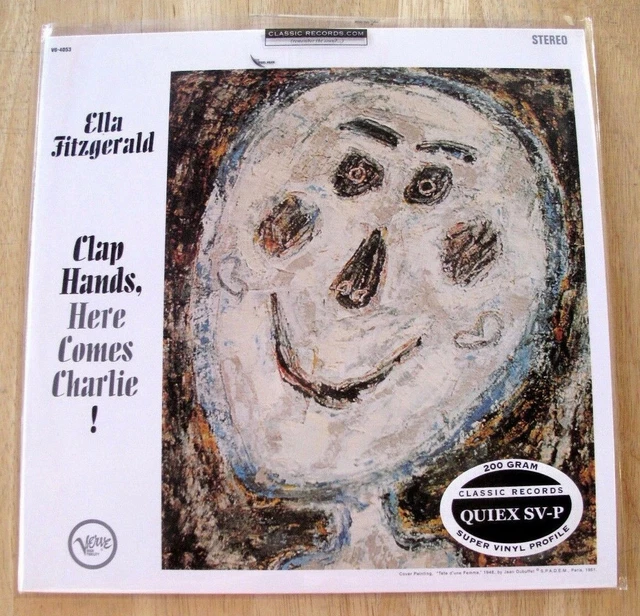CLASSIC RECORDS ELLA Fitzgerald Clap Hands Verve V6-4053 200G LP STÉRÉO ...