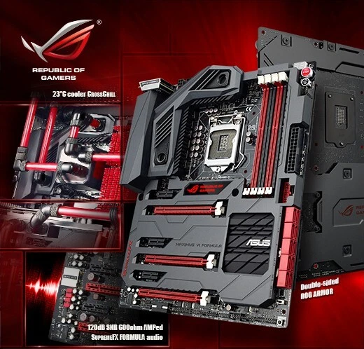 ASUS ROG MAXIMUS VI Formula WIFI Z87 Lga1150 Scheda madre da gioco EUR ...