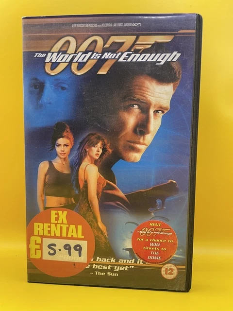THE WORLD IS Not Enough Ex-Rental VHS £8.66 - PicClick UK