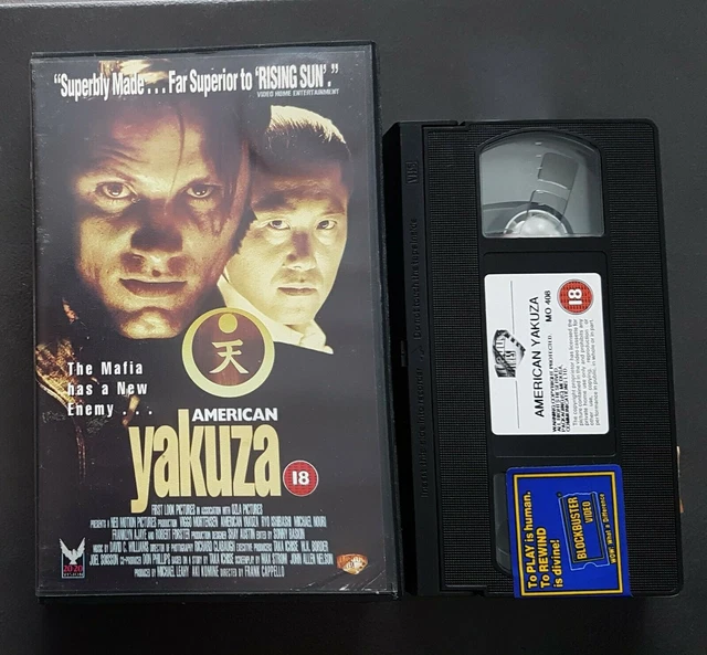 AMERICAN YAKUZA (VHS) BIG BOX - Viggo Mortensen + Michael Nouri ...