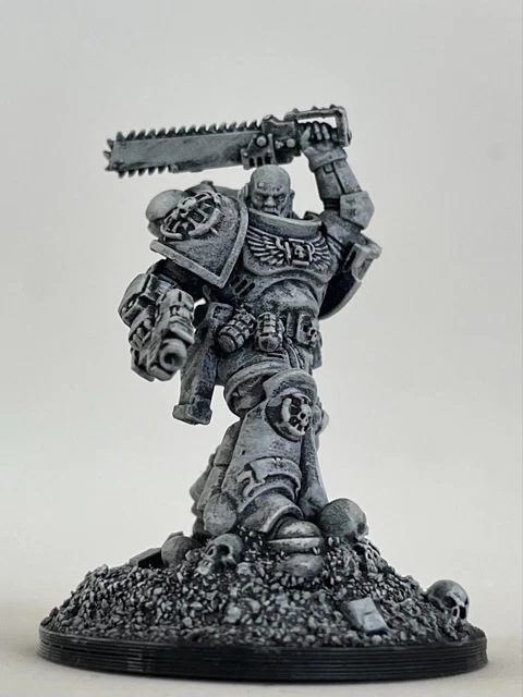 SPACE MARINE CAPTAIN Lieutenant Primaris 40k conversion Julio Bits ...