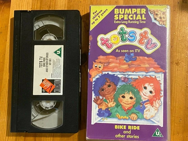 TOTS TV Bumper Special Bike Ride & Other Stories 90 Min VHS kids Video ...
