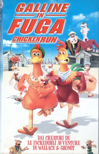 GALLINE IN FUGA (2000) VHS Dreamworks Video 1a Ed. EUR 4,29 - PicClick IT