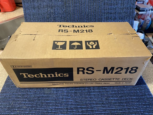 VINTAGE TECHNICS RS-M218 Stereo Dolby Cassette Deck - In Box - Superb ...