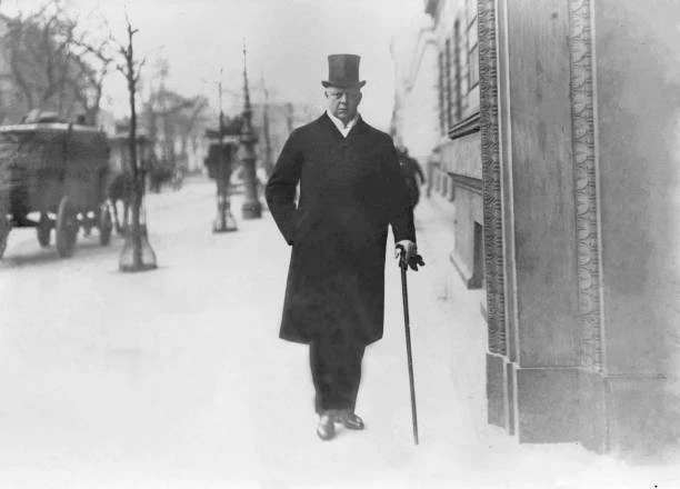 PRUSSIAN MINISTER OF State and Interior Friedrich von Moltke 1911 Old ...