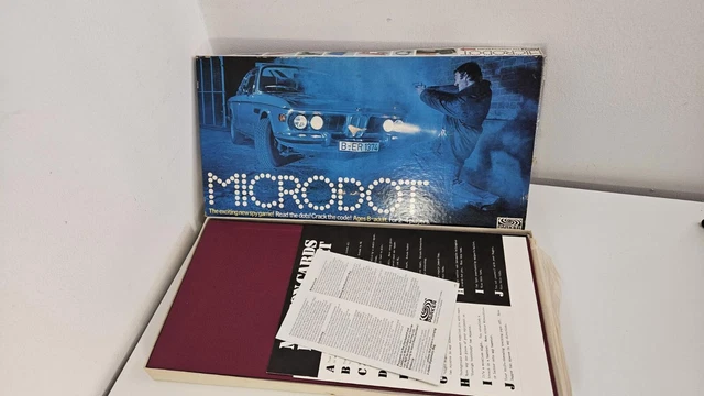 VINTAGE 1960S PARKER Bros Board Game Microdot £29.99 - PicClick UK