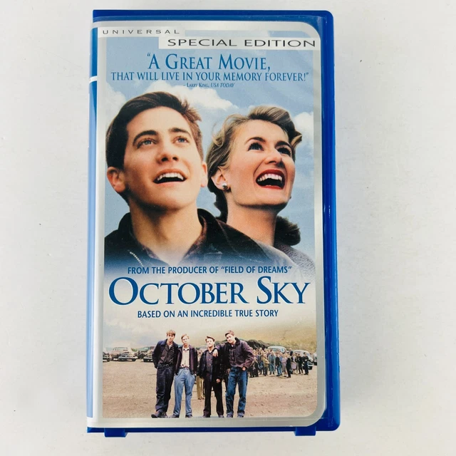 OCTOBER SKY VHS Video Tape 2000 Special Edition - Bullet Case Jake ...