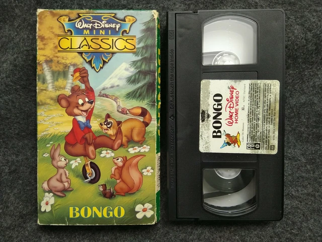 VHS WALT DISNEY Mini Classics - Bongo (VHS, 1991) EUR 10,61 - PicClick DE