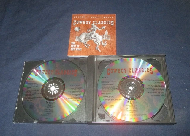 COWBOY CLASSICS: THE Best of the West (CD, 4 Discs, Readers Digest ...