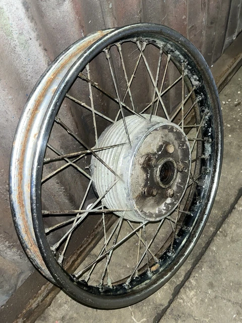 MATCHLESS HEAVYWEIGHTS? G80? G9? Rear Wheel With Full Width Hub Used ...