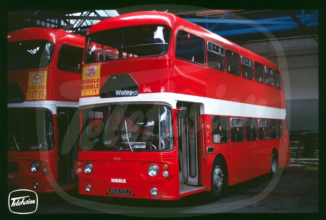 ORIGINAL BUS SLIDE - Ribble RXA53J Fleetline ex Fife Scottish Midland ...