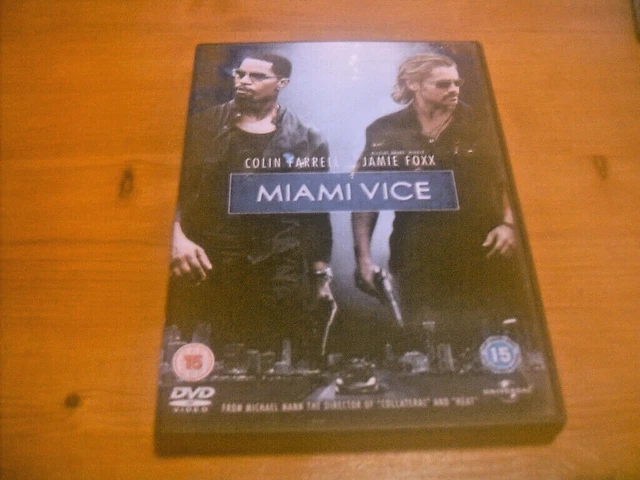 MIAMI VICE-THE MOVIE-DVD-MICHAEL Mann,Colin Farrell,Jamie Foxx EUR 2,12 ...