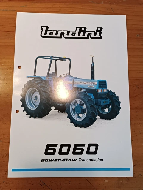 PROSPECTUS LANDINI 6060 brochure tracteur tracteur EUR 14,90 - PicClick FR
