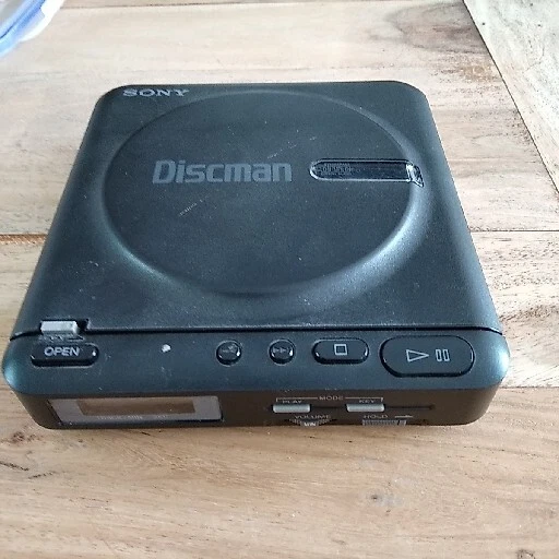 SONY DISCMAN D-20 Portable CD Player Vintage Retro ##please Read ...
