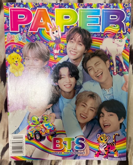BTS KPOP LISA FRANK Edition “Paper” Magazine Winter 2019 BREAK THE ...