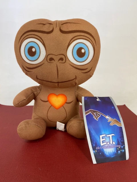 UNIVERSAL STUDIOS - E.T. The Extra Terrestrial - 15cm Big Head Soft Toy ...