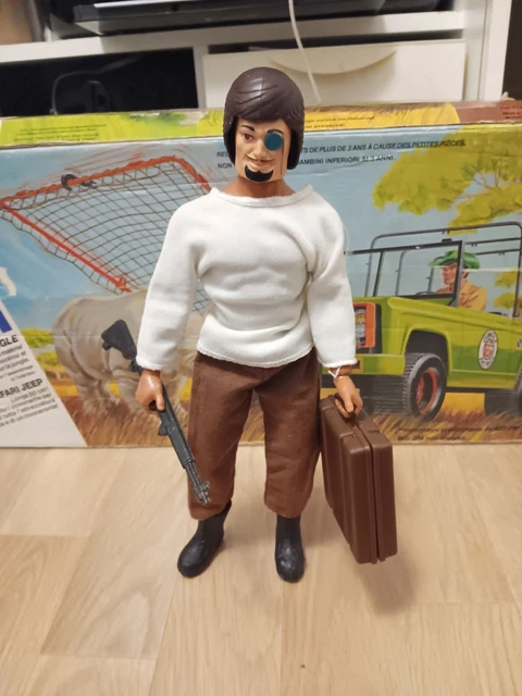 BIG JIM MATTEL poupée agent secret 004 pirate chevalier EUR 40,00 ...