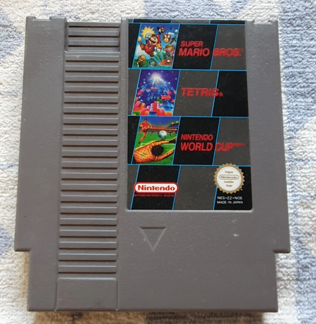 NINTENDO NES - Super Mario Bros. / Tetris / Nintendo World Cup - module ...