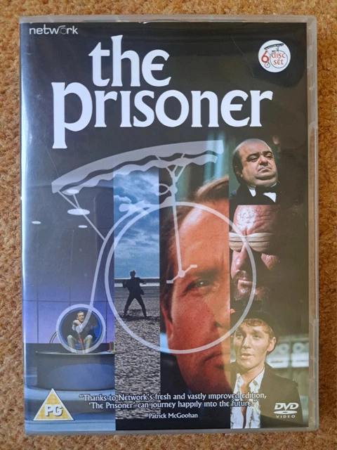 THE PRISONER - Complete Series - Patrick McGoohan 6 disc set DVD ...