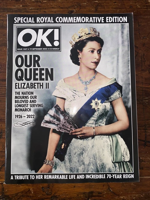 OK! SPECIAL MAGAZINE - Our Queen Elizabeth II 1926-2022 £4.00 - PicClick UK