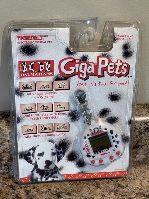 VINTAGE DISNEY 101 Dalmatians Giga Pet 1997 Tiger Virtual Pet $30.00 ...