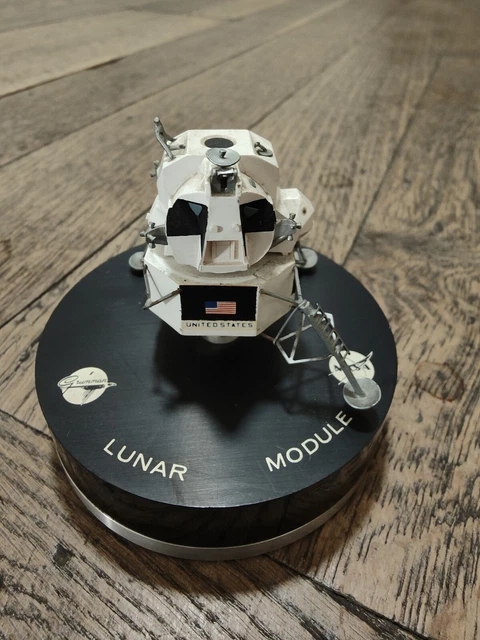 GRUMMAN LUNAR MODULE Nasa Apollo Model Vintage Rare Restoration Project ...