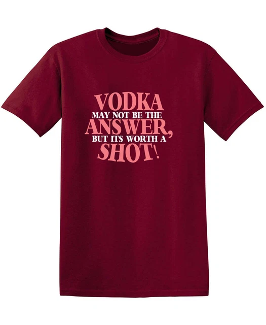 VODKA MAY NOT be the ANSWER, but its worth a SHOT £5.34 - PicClick UK