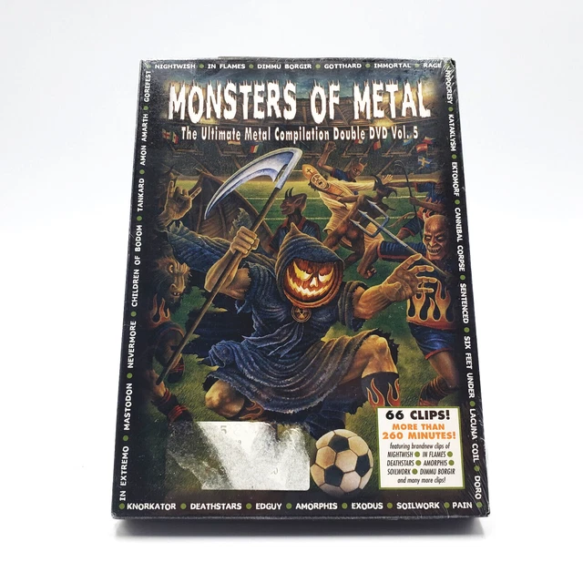 MONSTERS OF METAL: The Ultimate Metal Compilation Double DVD Vol. 5 ...