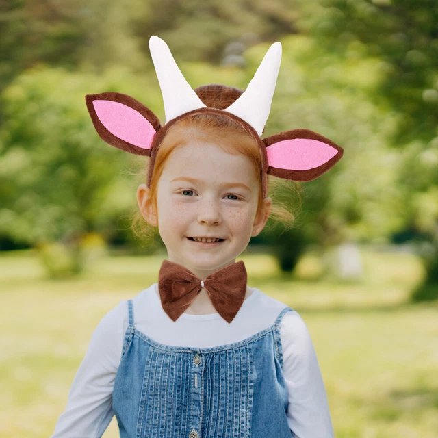 GOAT TAIL COSTUME Goat Ears Cosplay Goat Horns Headpiece Goat Horn ...
