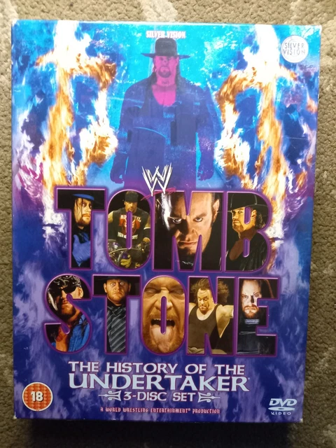 THE HISTORY OF The Undertaker Dvd 3 Disc Set Rated 18 Wrestling Wwe £24 ...