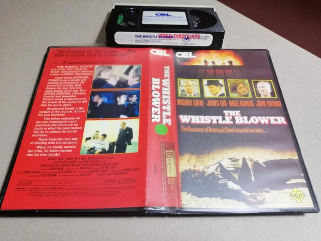 THE WHISTLE BLOWER (1986) - Australian CEL Betamax 1st Release Not Vhs ...