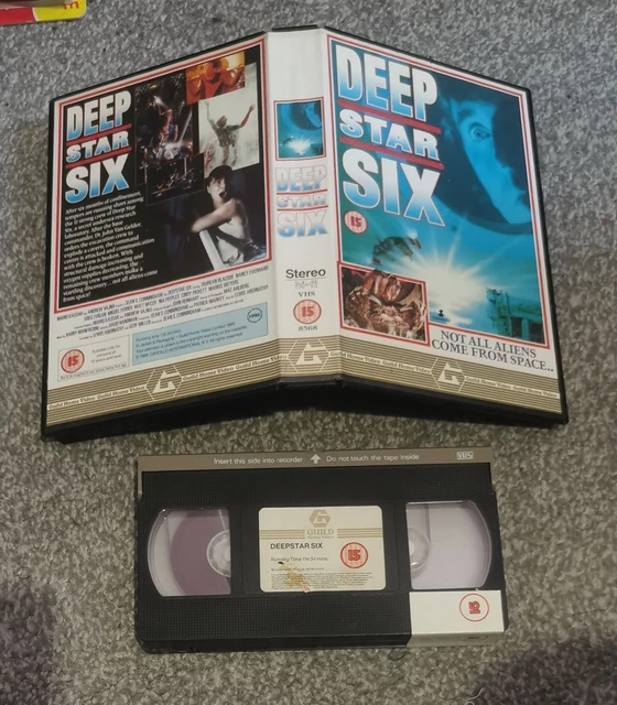 DEEP STAR SIX 1989 Horror Sci-fi VHS Video Tape Film Guild Home Video Big Box £13.19 - PicClick UK