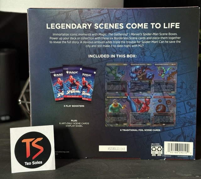 MAGIC THE GATHERING - Marvel's Spider-Man Scene Box - Sealed | Ships ...