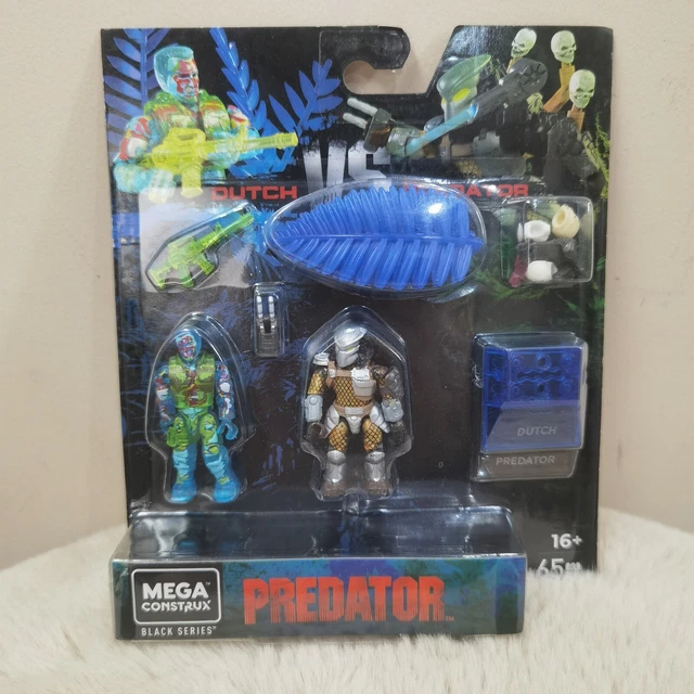 MEGA CONSTRUX BLACK Series Predator Thermal Dutch Vs Predator GPJ49 £34 ...