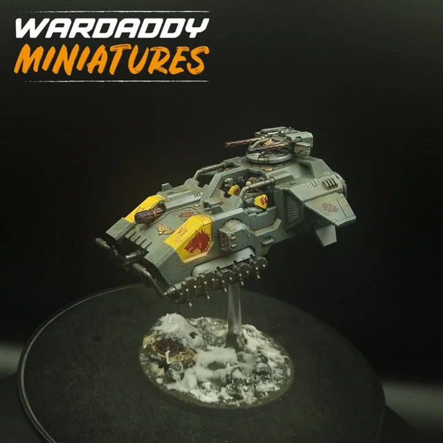 PRO PAINTED WARHAMMER 40k Space Wolves Storm Speeder grêle grève jeux ...