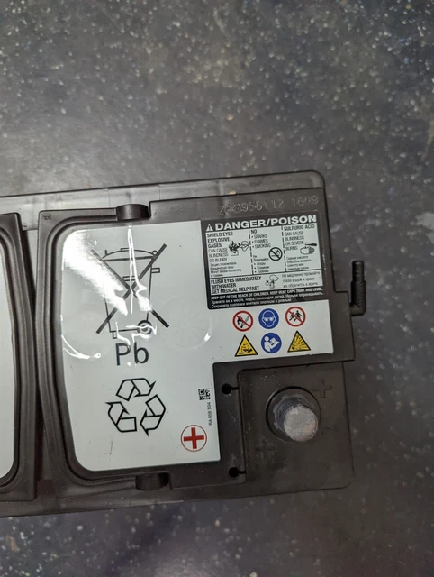 GENUINE BMW MINI 12V 80Ah 800A Battery Start/Stop 7555285 7555718 Vrla ...