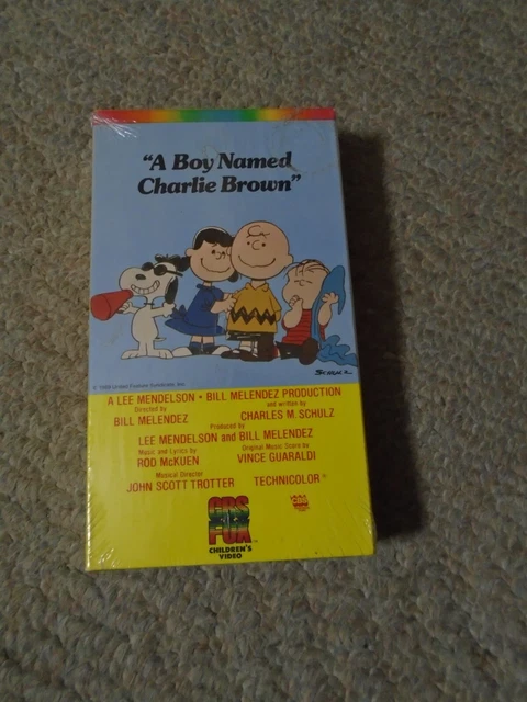 VINTAGE A BOY Named Charlie Brown (VHS, 1984) £18.82 - PicClick UK