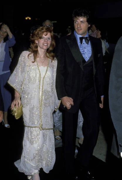 FRANK STALLONE, SYLVESTER Stallone, & Wife Sasha Czack Stallon - 1978 ...